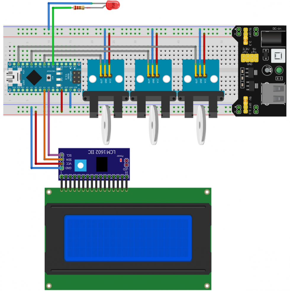 Projekt Arduino Achszähler | volldampf